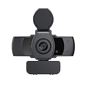 Computer Camera with Microphone,1080P Webcam with Webcam Cover Compatible with Mac OS Windows Laptop PC Desktop,HD Webcam for Live Streaming Gaming Calling Video Conferencing