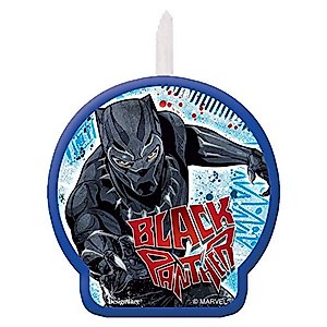 Black Panther Cake Candle (1ct)