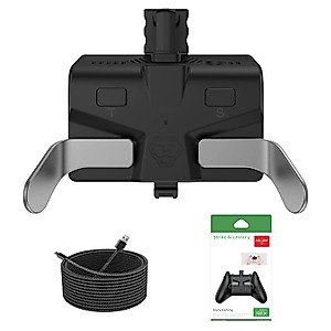 Paddles for Xbox One Controller,Strike Accessory Multifunctional Back Button Attachment for Xbox One Controller, Audio Port/2 Programming Back Buttons/Memory Function (NOT for Xbox Series Controllers)