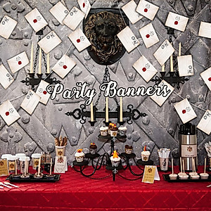 3Pack Halloween Banners Halloween Decorations Magic Decorations, Christmas Tree Decorations Birthday Banner Party Supplies