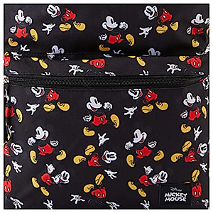 Mickey Mouse Allover Bookbag Backpack - Mickey Mouse Allover School Bag - Backpack for Boys, Girls, Kids, Adults (Black)