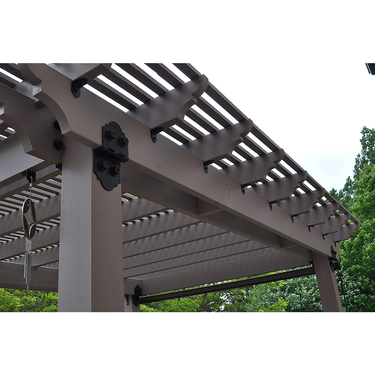 Ozco Building Products 56635 Laredo Sunset 6-inch Post to Beam Connector, (2 per Pack)