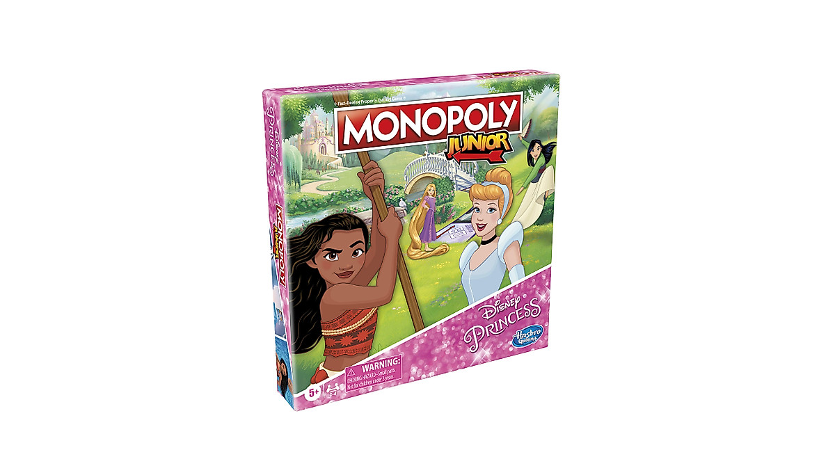 Monopoly Disney Princess Junior Board Game for Kids