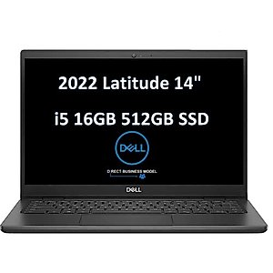 2022 Latest Dell Latitude 3420 3000 14" FHD IPS (Intel 4-Core i5-1135G7 (Beat i7-1065G7), 16GB RAM, 512GB PCIe SSD, Iris Xe Graphics) Business Laptop, WiFi 6, Webcam, HDMI, Type-C, Win 10 Pro / 11 Pro