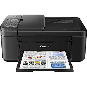 Canon PIXMA TR4520 Wireless All in One Photo Printer with Mobile Printing, Black, Works with Alexa