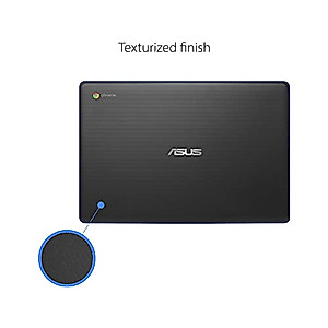 ASUS 2022 C403 Chromebook 14" HD Laptop, Intel Celeron N3350 Processor, 4GB RAM, 32GB eMMC Flash Memory, Intel HD Graphics 500, HD Webcam, Stereo Speakers, Chrome OS, Dark Blue, 32GB USB Card