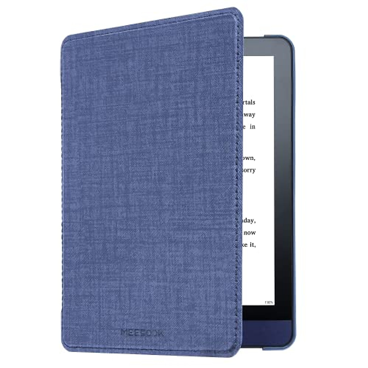 Leather Cover for 6inches Meebook eReader M6, Auto Wake up/Sleep Function