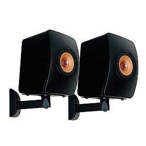OrangeAudio Wall Bracket for KEF LS50 Meta and LS50 Wireless II, Black (MB01)