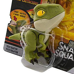 Jurassic World Toys Camp Cretaceous Snap Squad Green Velociraptor Figure