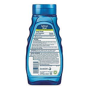 4 Set Selsun Blue Naturals Itchy Dry Scalp Anti-Dandruff Shampoo, 11 fl. oz, Extra-Hydrating Formula Plus Vitamins B5 & E