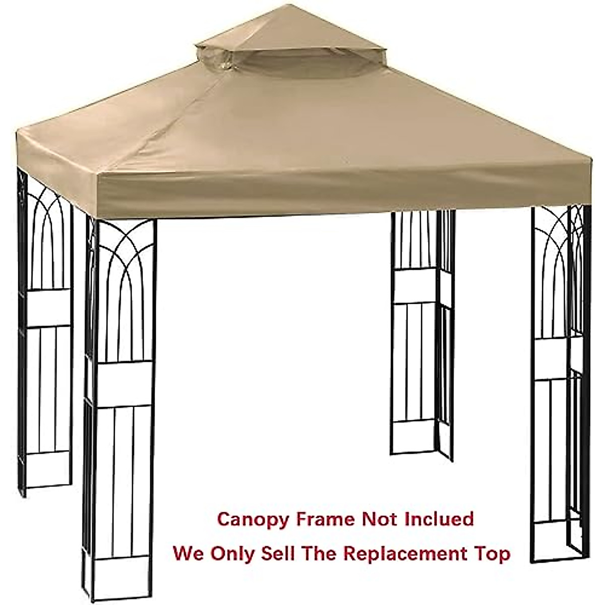 SCOCANOPY 8'x8' Gazebo Replacement Top for Model L-GZ385PST A101003000