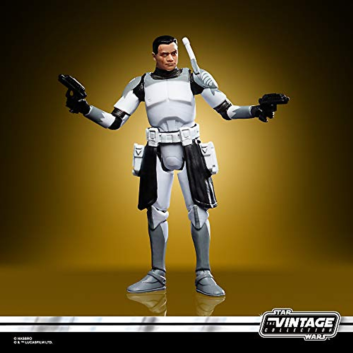STAR WARS The Vintage Collection Clone Commander Wolffe Toy, 3.75-Inch-Scale The Clone Wars Action Figure, Kids Ages 4 and Up