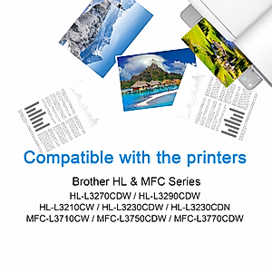 TN227 TN-227 Toner Cartridges - Cyan High Yield TN227 TN223 Compatible Replacement for Brother HL-L3290CDW HL-L3210CW MFC-L3770CDW MFC-L3750CDW MFC-L3710CW Printer(1 Pack)