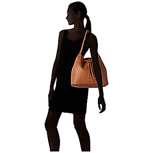 Calvin Klein Gabrianna Novelty Shopper Shoulder Bag, Caramel
