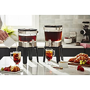 KitchenAid KCM5912SX Cold Brew Coffee Maker 38 Ounce Brushed Stainless Steel