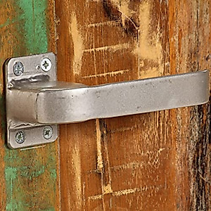 vidaXL Bedside Cabinet TV Cabinets Nightstand Bed Cabinet Box Cabinet Bedside Table Durable Strong Unique 19.7"x11.8"x19.7" Solid Reclaimed Wood