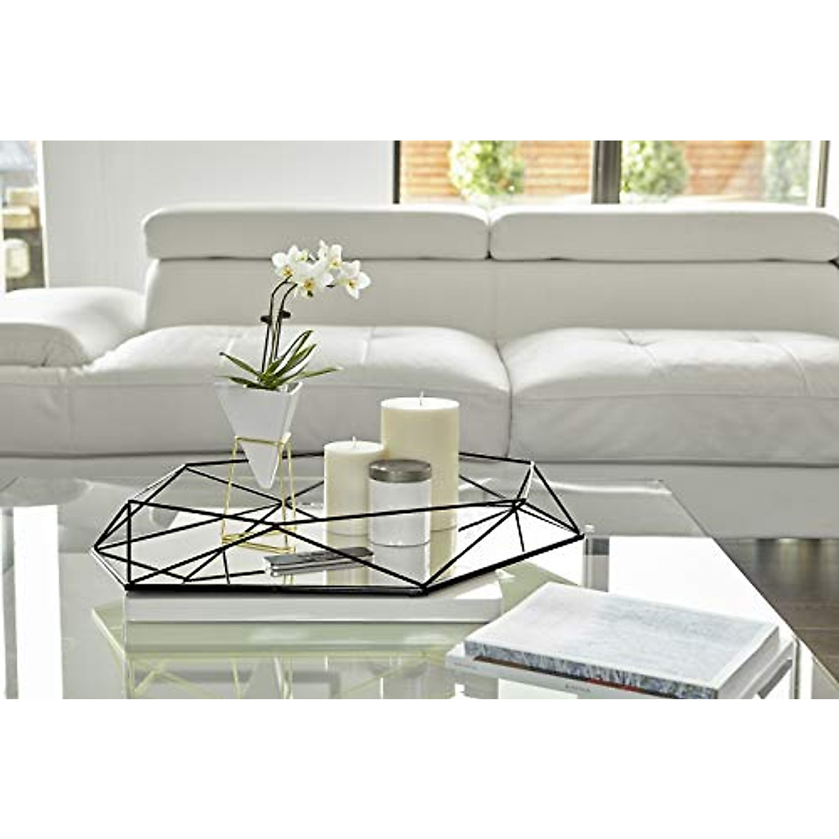 Umbra Prisma Wall Mirror,Black