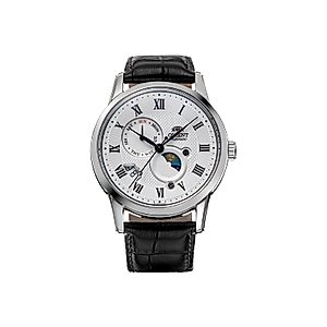Orient unisex-adult Stainless Steel Japanese Automatic/Hand Winding Watch with Sapphire Crystal Model: RA-AK0008S10B