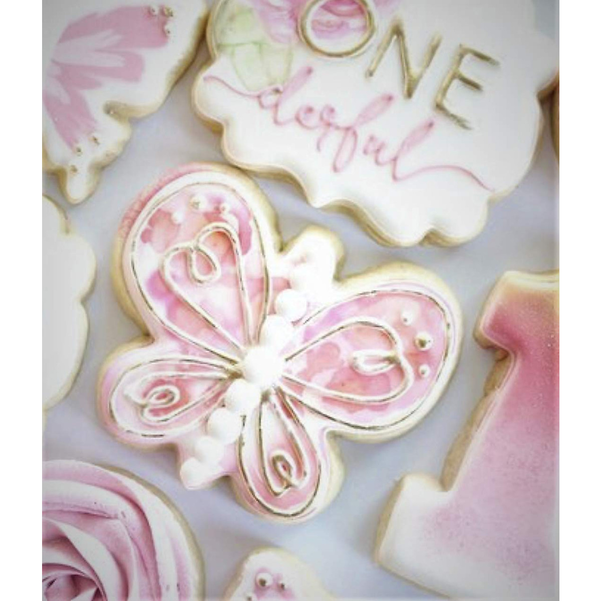 Butterfly Cookie Cutter, 3.75" Made in USA by Ann Clark