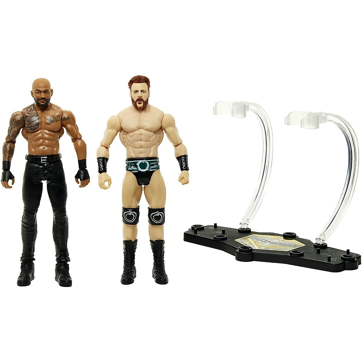 Mattel Sheamus vs Ricochet Championship Showdown 2-Pack 6-inch Action Figures Monday Night RAW Battle Pack for Ages 6 Years Old & Up