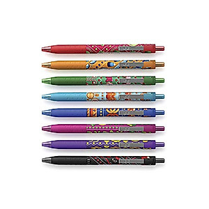 Paper Mate InkJoy 300RT Ballpoint Pens, Medium Point, 1.0mm, Candy Pop Colors, 8 Count