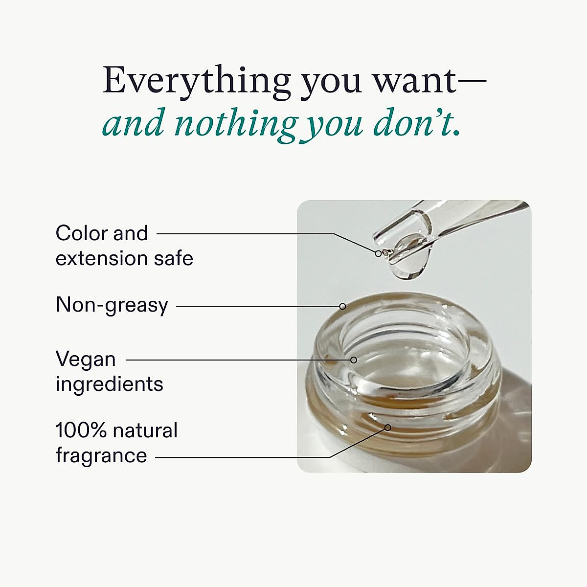 Nutrafol Women's Hair Serum, Safe for Hair Extensions and Hair Color, Supports Visibly Thicker and Stronger Hair, Vegan, Lightweight and Fast-Absorbing - 1.7 Fl Oz, Pack of 2