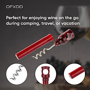 Wine bottle opener - Travelers Corkscrew Set of 3