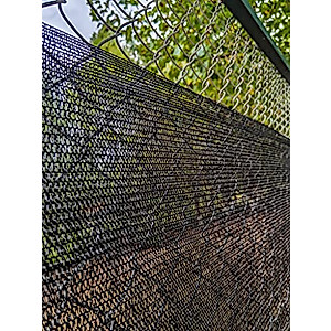 WindscreenSupplyCo 5'10" x 100 ft 60% Shade Cloth Roll for Covering Garden, Greenhouse, Patio, Canopy (Black)