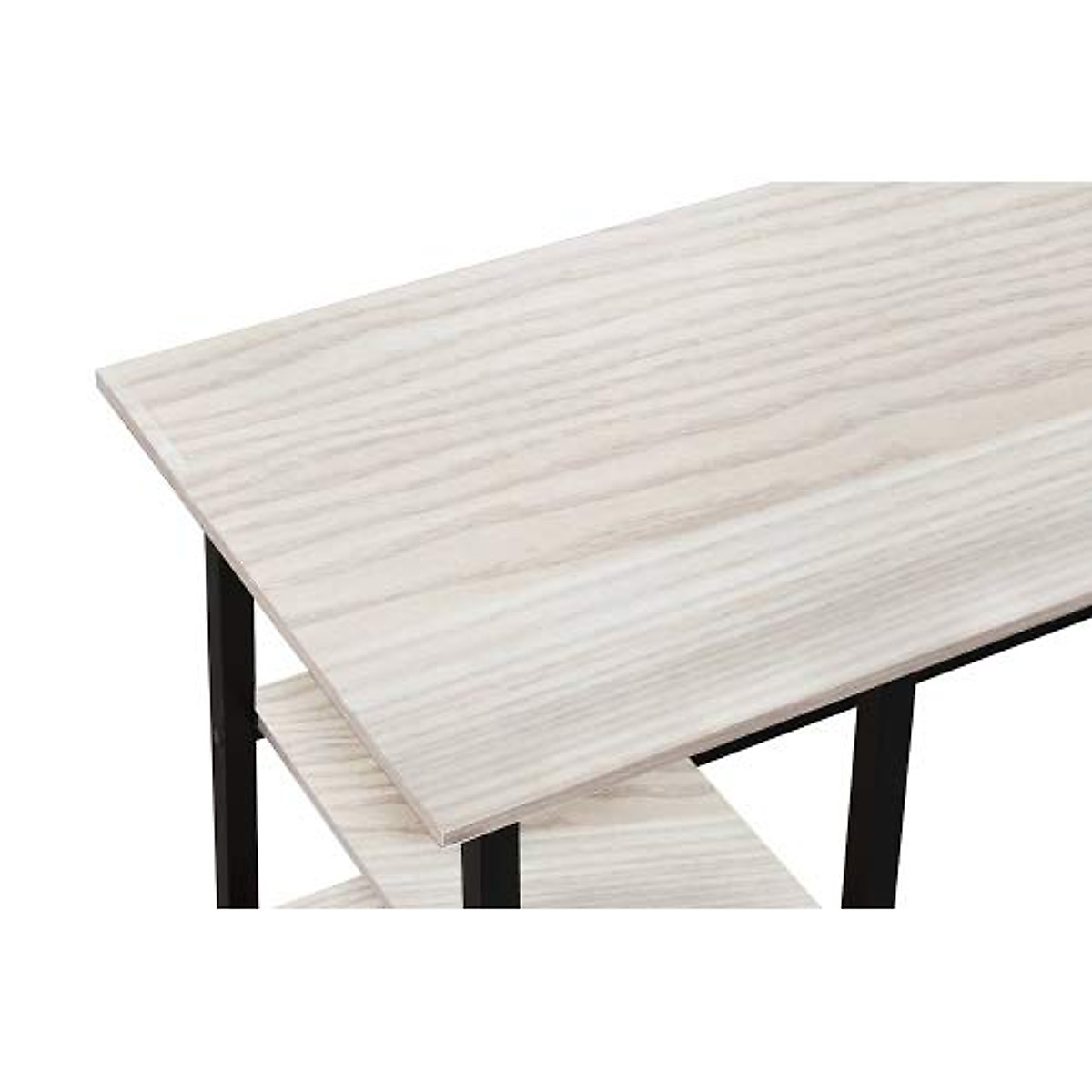 DORAFAIR Computer Desk Modern Gaming Computer Desk Home Office Study Desk Modern Student Writing Table Small Office Desk Gaming Workstation, 47.6" L x 22.4" W x 30.5" H, White