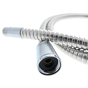 Essential Values Pull Out Replacement Hose 46092000 (59” Inches), Replacement for Grohe Hand Shower Faucets only | Fits Ladylux, Euro Plus & More Models Light Beautiful| Chrome Finish