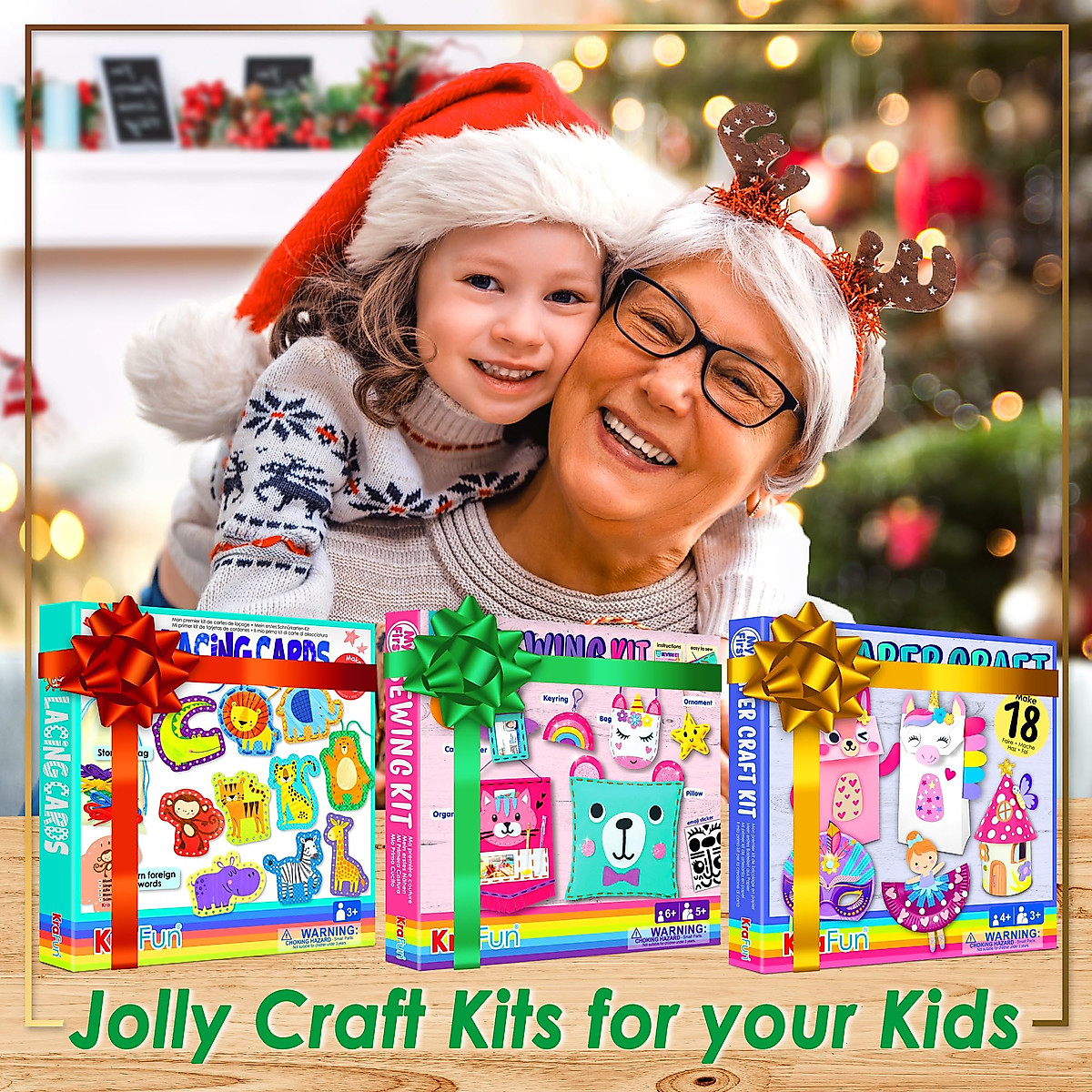 KRAFUN Easy DIY Unicorn LED Night Light Kids Lamp Kit for Girl Crafts – My First Beginner Arts and Crafts Gift, STEM STEAM Toys Painting Lamp with Marker for Age 5 6 7 8 9 10 11 12 Year Old