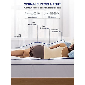 QUEEN ROSE Mattress Topper Full, Extra Thick Mattress Pad Topper, Pillow Top Soft Mattress Bed Topper Cover with 8-21” Deep Pocket, Overfilled Down Alternative, Plush for Back Pain Relief, White