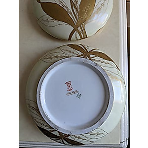 1900s Antique France Limoges Large Dresser Jewel Porcelain Box