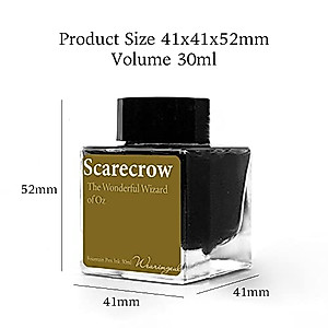 Scarecrow - The Wonderful Wizard of Oz Literature Ink Set_Bottled Ink Fountain Pen Dip Pen Writing Instrument Calligraphy Drawing