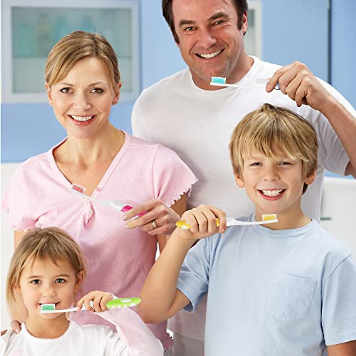 Sibba Travel Toothbrush, 4 Pack Folding Toothbrushes, Portable Soft Bristles Toothbrush with Box for Travel Camping Hiking School Home