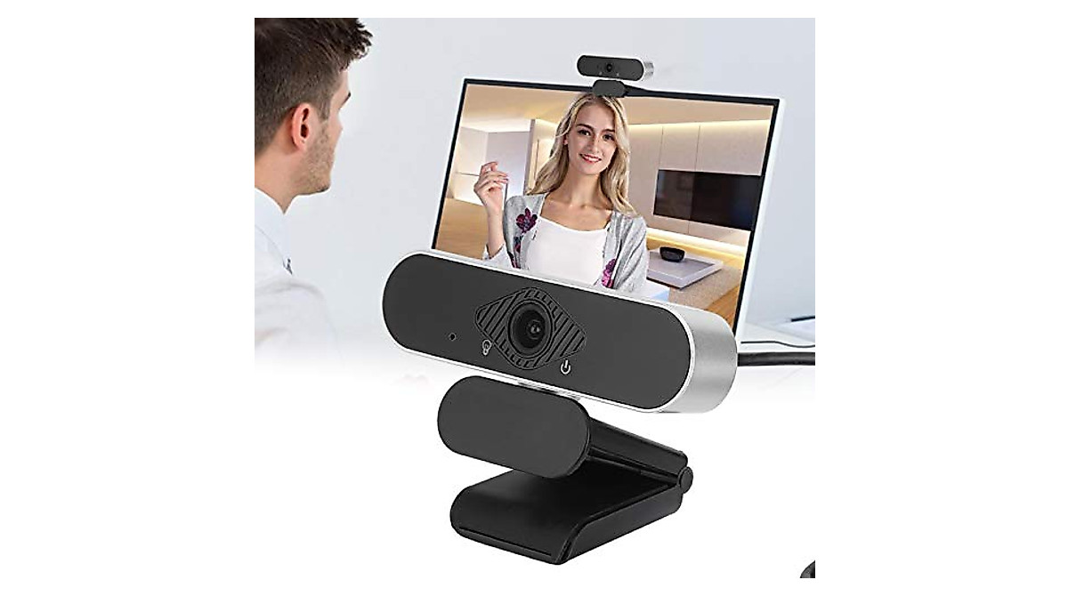 Zyyini 1080P HD Computer Camera with Auto-Focus & Mic
