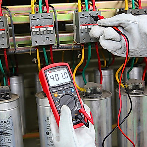 UNI-T True RMS Digital Multimeter UT139E Auto/Manual Range 6000 Counts NCV LPF/LoZ ACV Analog Bar Bandwidth Measures AC DC Voltage AC DC Current Resistance Capacitance Frequency Temperature Duty Cycle