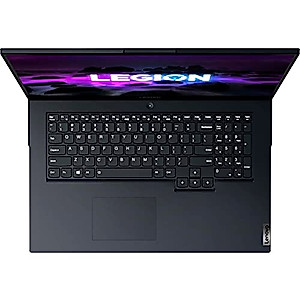 Lenovo 2023 Legion 5 17.3" 144Hz Gaming Laptop, AMD Ryzen 7 5800H, 8GB RAM, 512GB PCIe SSD, NVIDIA GeForce RTX 3050, Backlit Keyboard, Phantom Blue, Windows 11, 32GB SnowBell USB Card