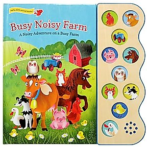 Busy Noisy Farm: Interactive Children's Sound Book with 10 Farmyard Noises to Enhance the Story (Interactive Early Bird Children's Song Book with 10 Sing-Along Tunes)