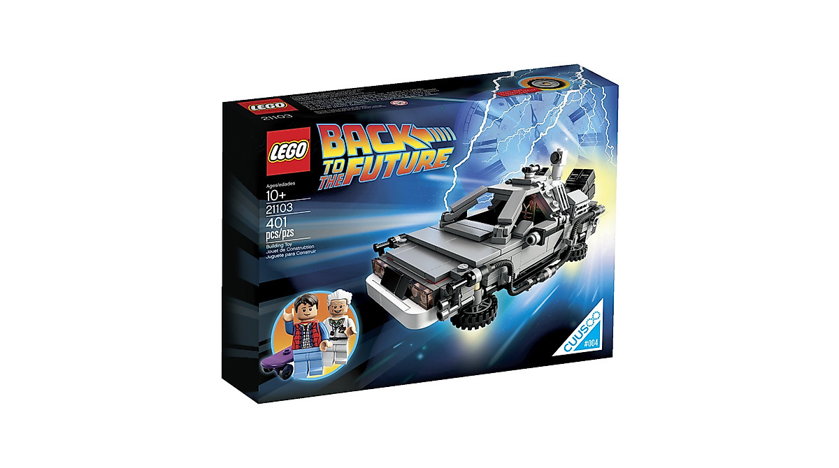 LEGO DeLorean Time Machine Building Set - Travel through Time