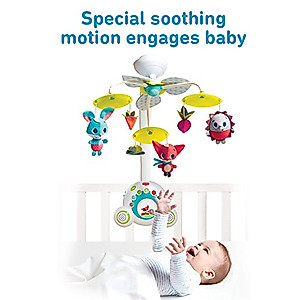 Tiny Love Meadow Days Soothe 'n Groove Baby Mobile, 1 Count (Pack of 1)