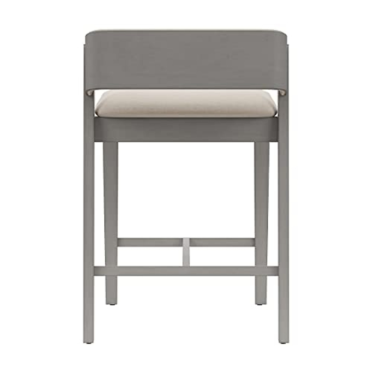 Hillsdale, Dresden Wood Counter Height Stool, Distressed Gray