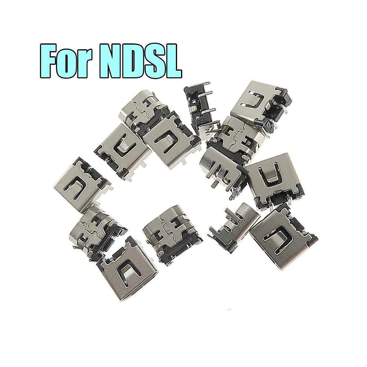 3pcs for NDSL Replacement Charging Socket Port for Nintendo DS Lite Charging Port Connector Repair Part