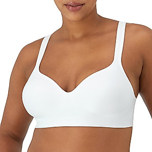 Bali Women's Comfort Revolution Wire Free Bra,White,36C
