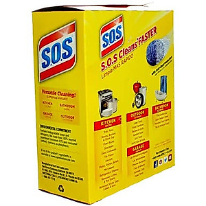 S.O.S. Steel Wool Soap Pads 10 pads