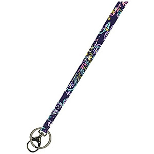 Vera Bradley Women's Cotton Breakaway Lanyard, French Paisley, One Size