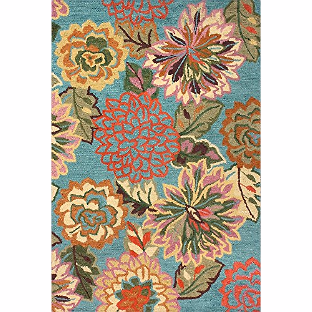 nuLOOM Isabella Hand Tufted Wool Area Rug, 5' x 7' 6", Multi