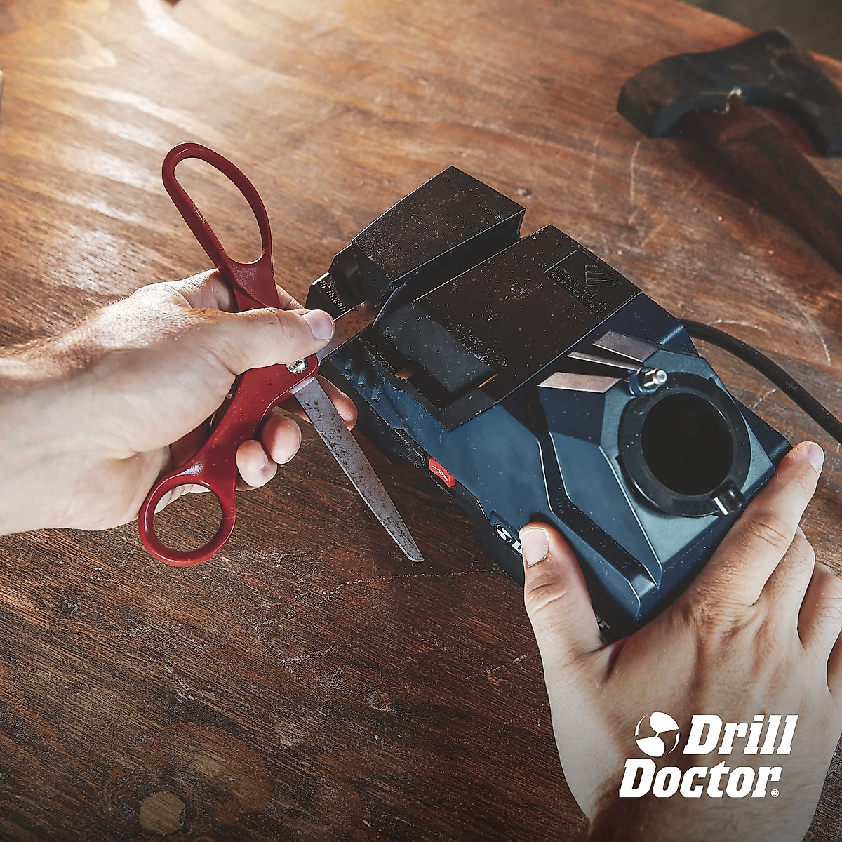 Drill Doctor X2 Drill Bit and Knife Sharpener With Removable Guide System