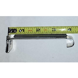 4" inch Rain Gutter Hanger Bracket Hook Clip Style Heavy Duty .060 Thick Aluminum for K-Style Gutters(25 Pack)