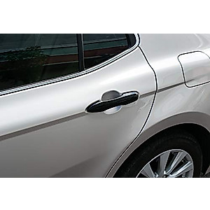 CKE Glossy Black for Toyota Camry 2023 2022 2021 2020 2019 2018 for Toyota Corolla Avalon 2023 2022 2021 2020 2019 Accessories Exterior Door Handle Cover Trims with 2 Smart Entry Holes
